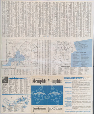 "Map: Memphis, Tennessee, 1964"