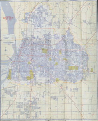 "Map: Memphis, Tennessee, 1959"