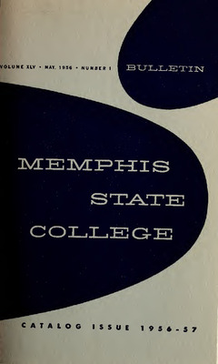 "1956 May, Memphis State College bulletin"