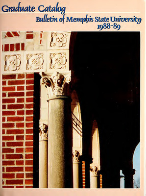 "1988 July, Memphis State University bulletin"
