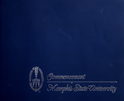 "1989 December Memphis State University commencement program"