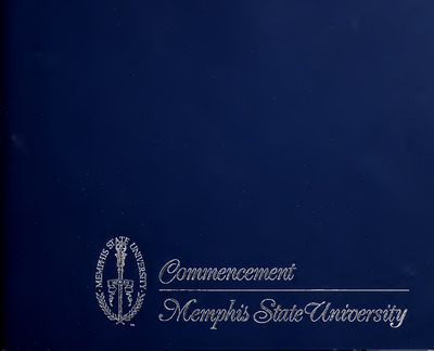 "1990 December Memphis State University commencement program"