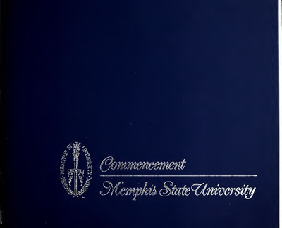 "1991 December Memphis State University commencement program"