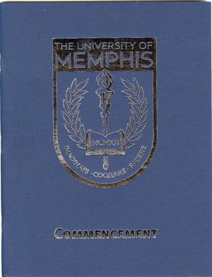 "2024 May University of Memphis commencement program"